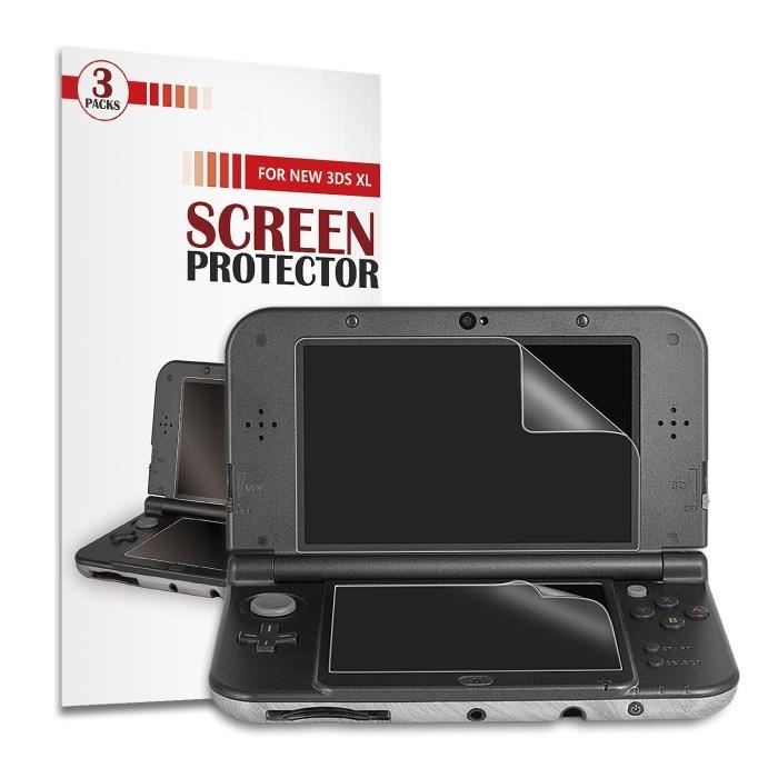 Nouveau Protecteur d'écran 3DS XL [3 Packs] - Younik Clear Anti Scratch ...