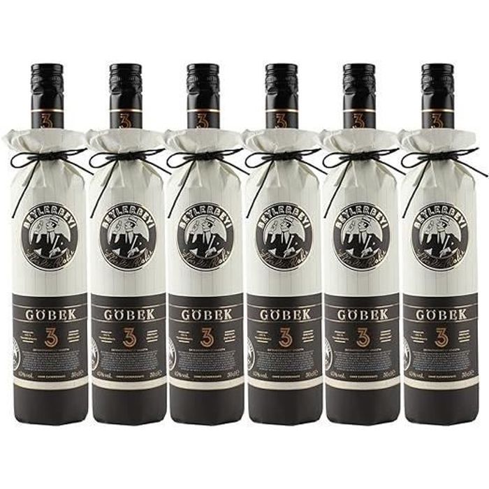 Beylerbeyi - Göbek Raki 6 x 50cl - 45% - La cave Cdiscount