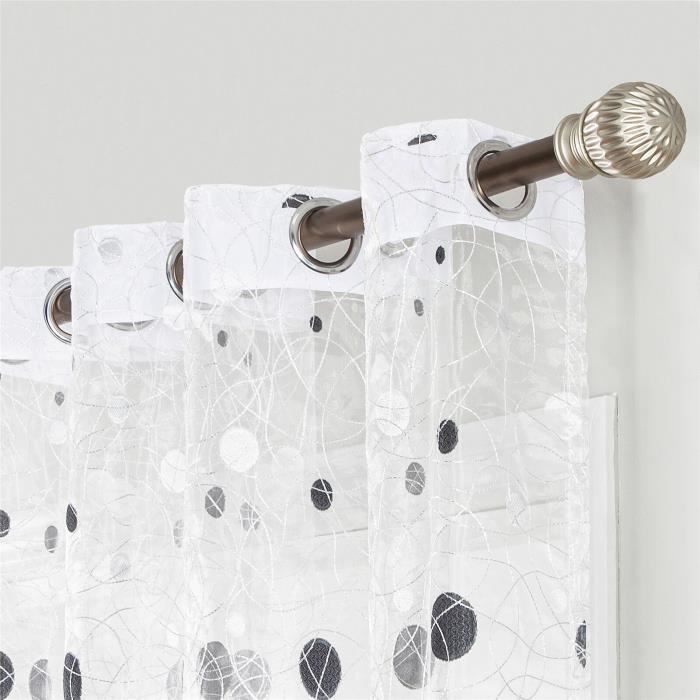Photophore - Lanterne A Bougie FELJH Geometric Bird Nest Sheer Curtain ...