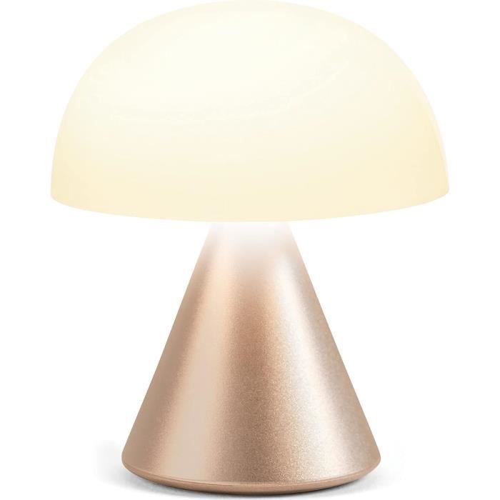 Mina Mini Lampe Led À Poser Sans Fil Rechargeable, De Chevet Ou Bureau, À Variateur D'Intensité ...