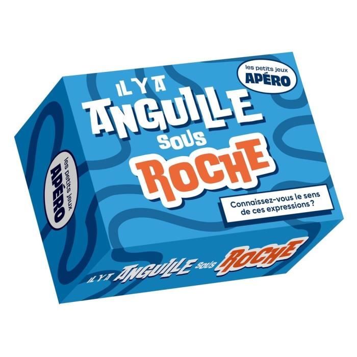 Jeu de société - FIRST - Il y a anguille sous roche - Mixte - Blanc ...