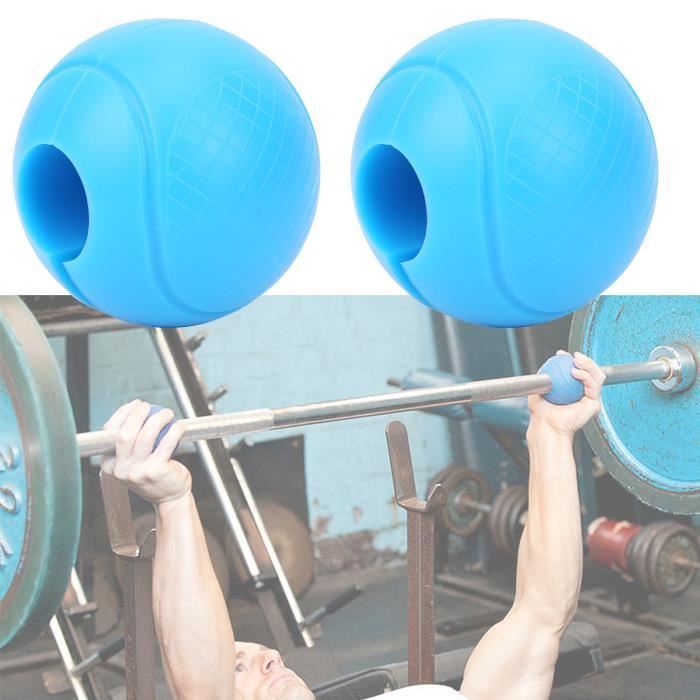 Poignées d'haltère 2pcs Poignées d'Haltère Adaptateur d'Haltère Rond en ...
