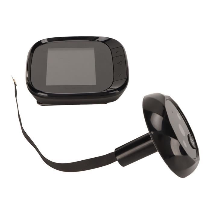 HURRISE caméra judas Visionneuse de porte numérique 2.4in TFT LCD écran ...