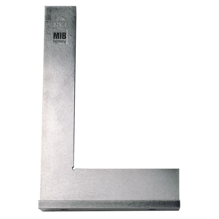 Équerre à chapeau en acier au carbone DIN875-2 avec pied MIB WHV2-75X50 - Cdiscount Bricolage