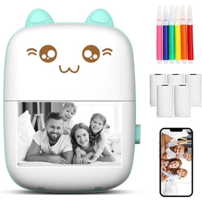 Mini Imprimante Portable,Imprimante Photo Thermique,Imprimante ...