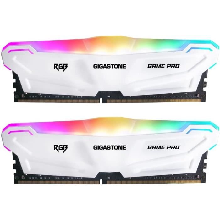 Rgb Ddr4 Ram White Rgb Game Pro Gaming Ram De Bureau 32 Go(2X16Go)Ddr4 ...