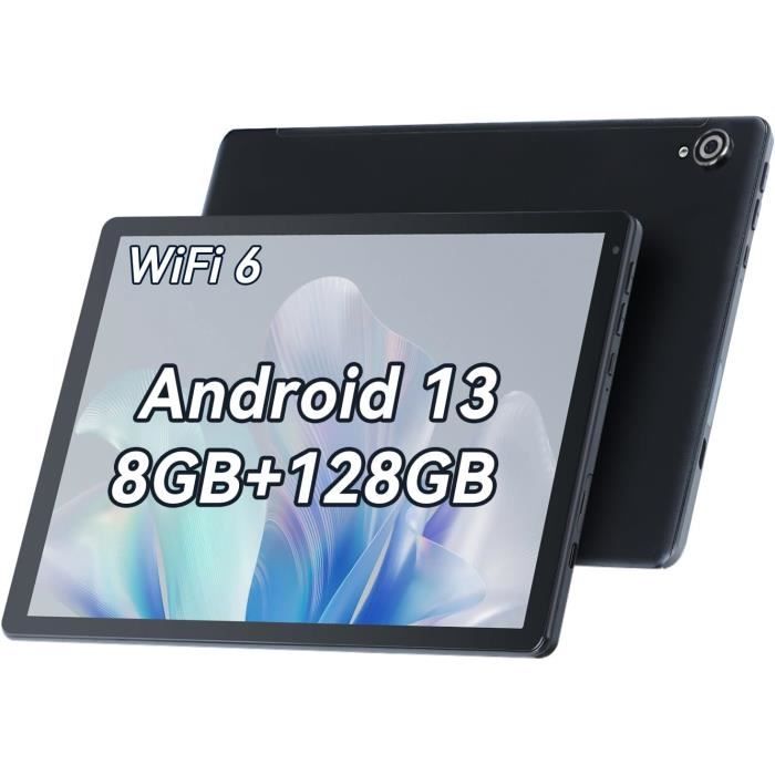 Tablette Tactile Android 13, Octa-Core Tablette 10 Pouces, 8Go Ram ...