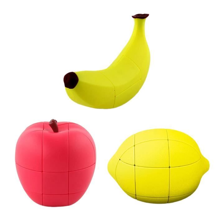 Fruits 3x3x3 2x2x3 Magic Cube Puzzle Game Cubes Jouet éducatif Pour Les ...