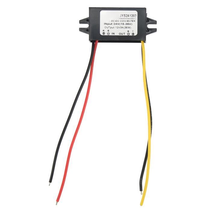 Yosoo Module Dc Buck Dc Buck Module 24v à 12v Buck Module Convertisseur