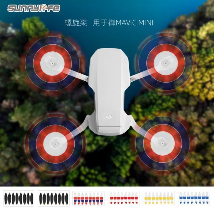 Hélices Colorées 4726 pour Drones DJI Mavic Mini 2/SE, 8 Pièces ...
