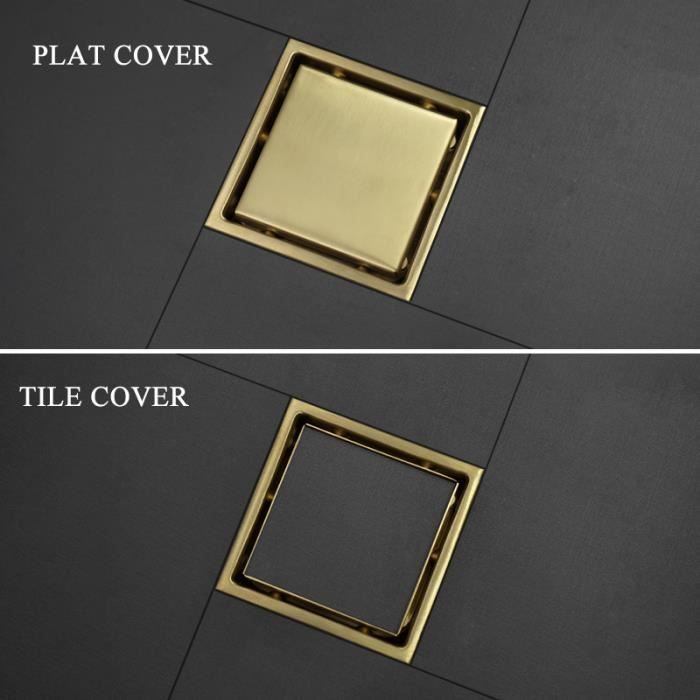 BG Sceau profond - Grille de déchets de sol en acier inoxydable 304 ...