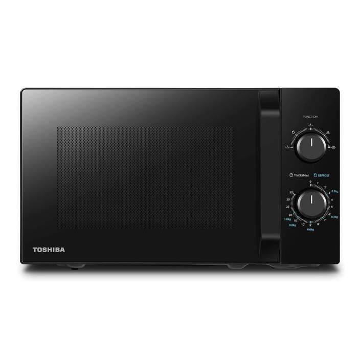 Micro-ondes pose libre - TOSHIBA - MW2-MM20P(BK) - Noir - 20L - 800W - Cdiscount Electroménager