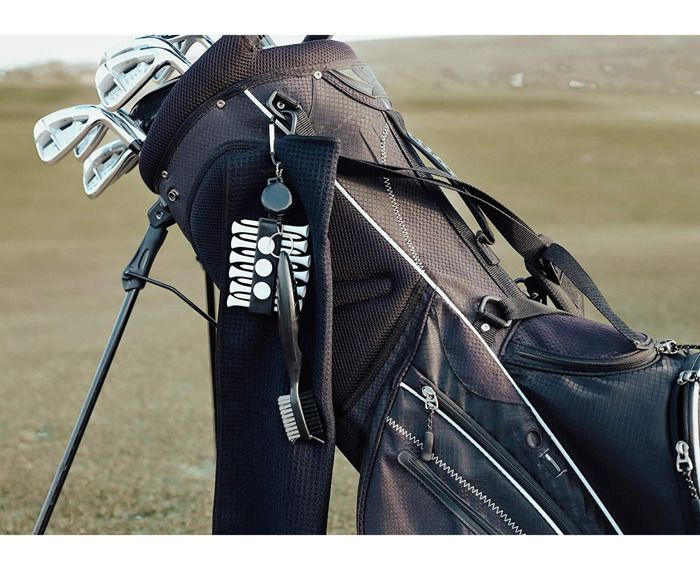 Coffret cadeau d'accessoires de golf - Chiffon de golf, brosse pour ...