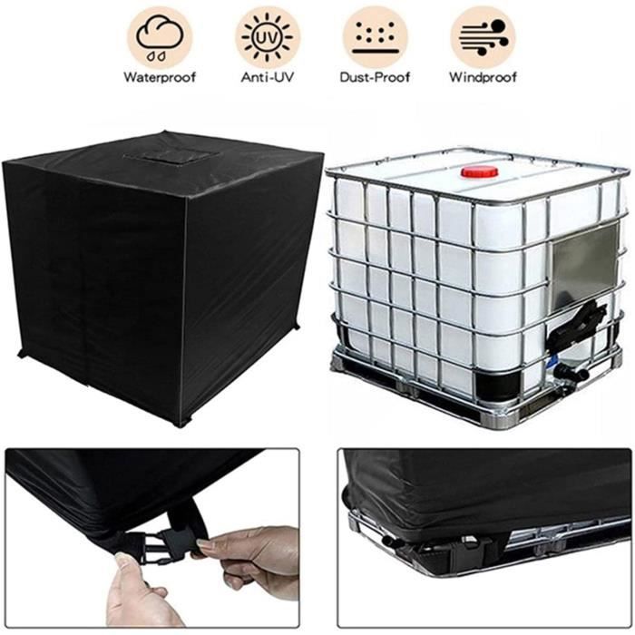 IBC Tote Cover, 1000L IBC Tote Tank 275 Gallon Réservoir d'eau ...