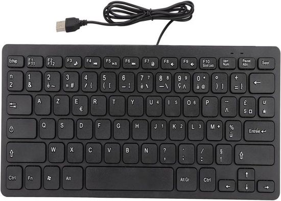 Usb Mini Keyboard Yoidesu Ultra Thin 78-Key - Silent Typing In Russian ...