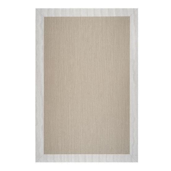 Tapis vinyle tissé STORESDECO Sable Blanc, 200 x 290cm - Cdiscount Maison