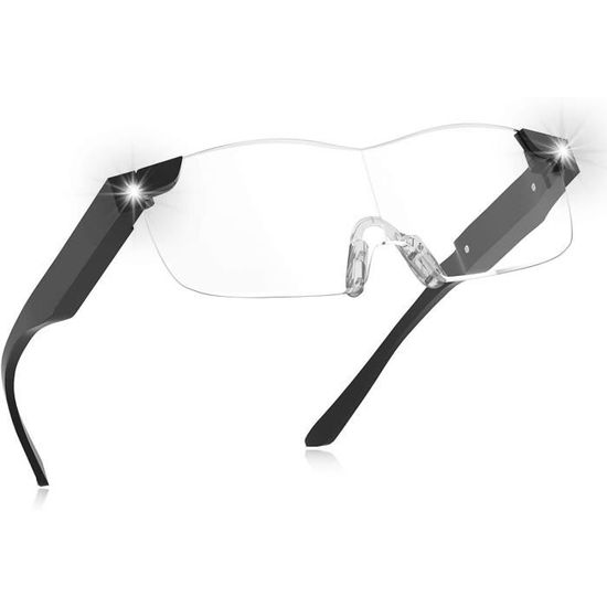 Loupes Avec Lumière - 160 % Grossissantes - Lampes Led Rechargeables ...