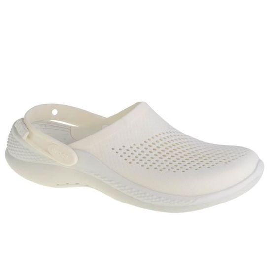 Chaussons Crocs Literide 360 Clog 206708-1CV pour homme - Blanc Blanc ...
