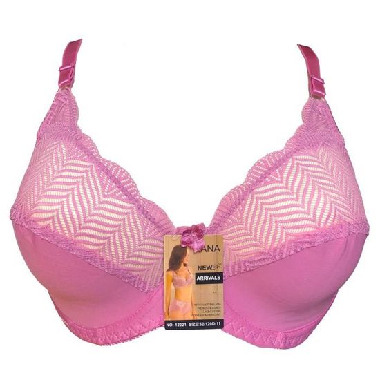 Soutien gorge 95D dentelle rose lingerie femme grande taille Rose - Cdiscount Prêt-à-Porter