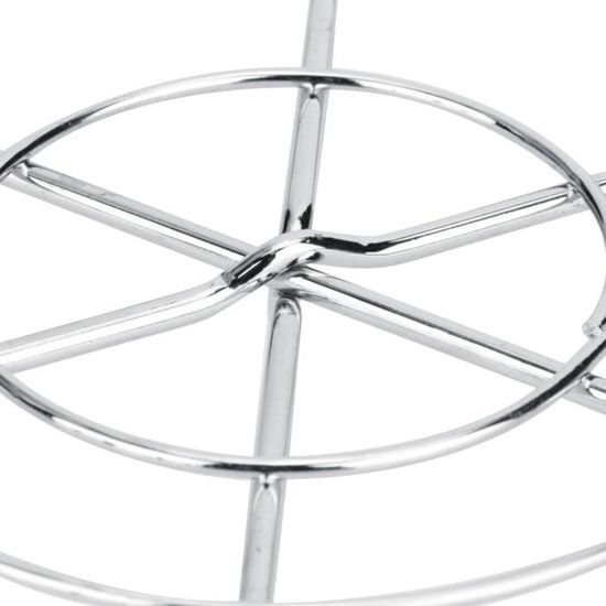 JIA Round Shape BBQ Wire Mesh Grill Net Barbecue Grilled Grid Rack ...