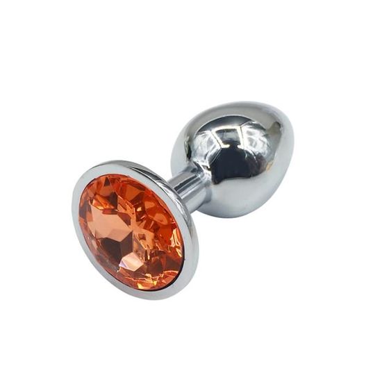 STIMULATEUR - PLUG - CHAPELET ,S151-Gold--Godemichet Anal en Silicone pour femme et homme ...