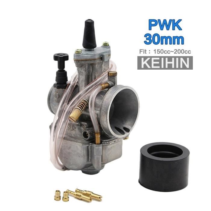 Carburateur Keihin Koso PWK modifié, 21 24 26 28 30 32 34 mm avec Jet puissant pour moto de ...