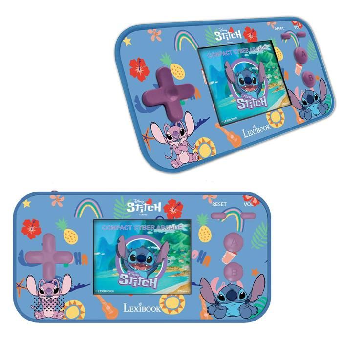 Console de jeux portable couleur Stitch Cyber Arcade Pocket - Cdiscount ...