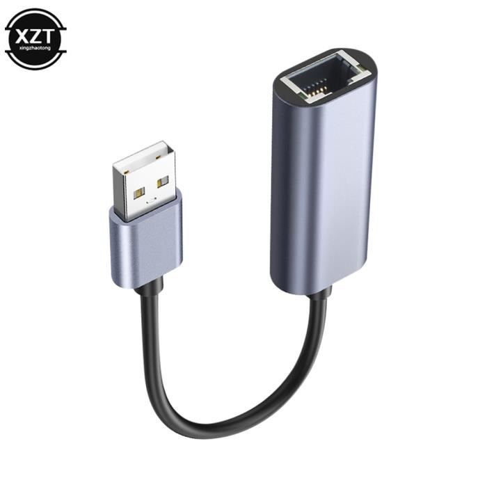BB-Type C - Carte Réseau Filaire Usb Vers Ethernetbps, Super Vitesse ...