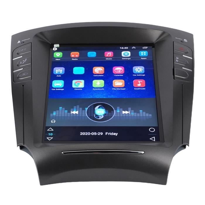 Ashata GPS de voiture 10.4in Autoradio Stéréo Système de Navigation GPS ...