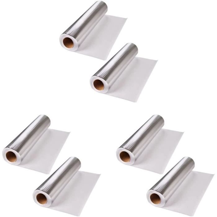 6 Pièces Feuille D' aluminium Autocollants en Aluminium Cuisine ...
