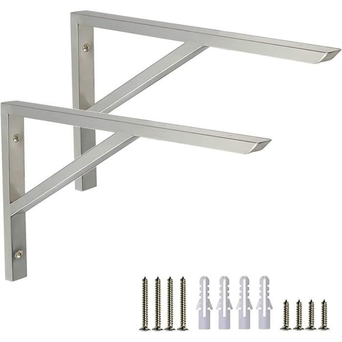 Equerre Metal Fixation Brace Joint Équerre 40Cm 50Cm Supports À Angle ...