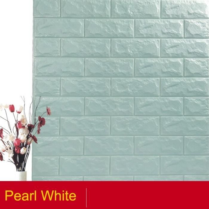 Papier peint auto adhésif imperméable 3D motif brique 70x77 cm ...