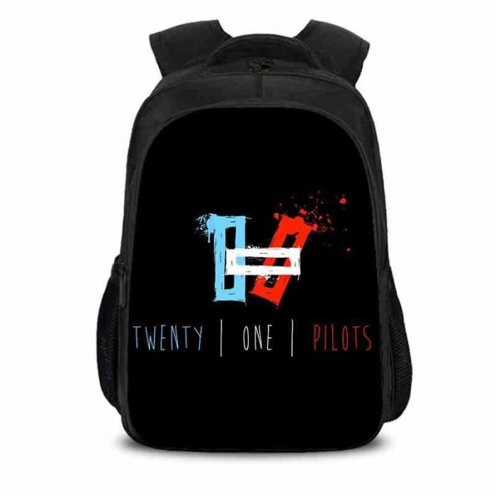 Besace SD5QI Boys&Girls Backpacks Twenty One Pilots Printing School Bag ...