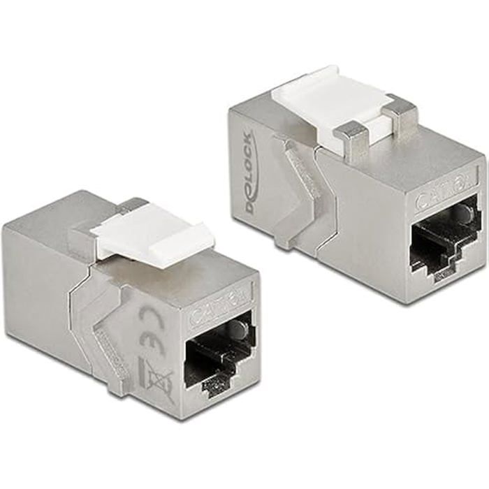 Module Keystone RJ45 - DELOCK - Femelle vers Femelle - Cat.6A ...