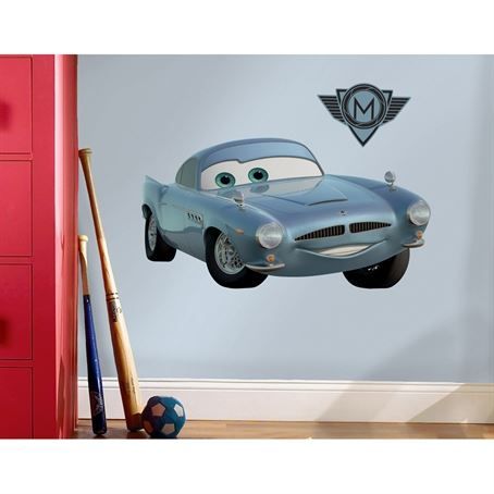 STICKERS MURAUX CARS FINN - Cdiscount Maison