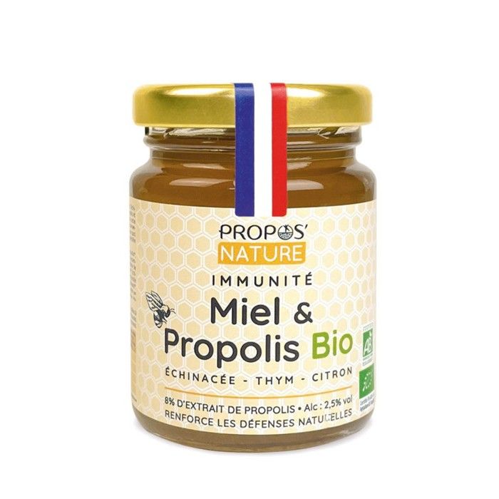Mélange Miel et Propolis BIO - IMMUNITÉ - 125 grammes - Cdiscount Au ...
