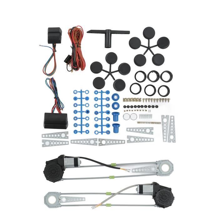 HURRISE kit de lève-vitre électrique de voiture Kit de conversion de ...