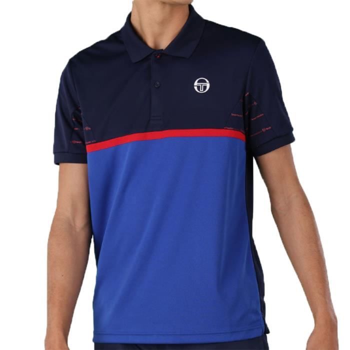 Rayan Polo Mc Homme SERGIO TACCHINI - Taille M - Couleur NOIR Noir ...