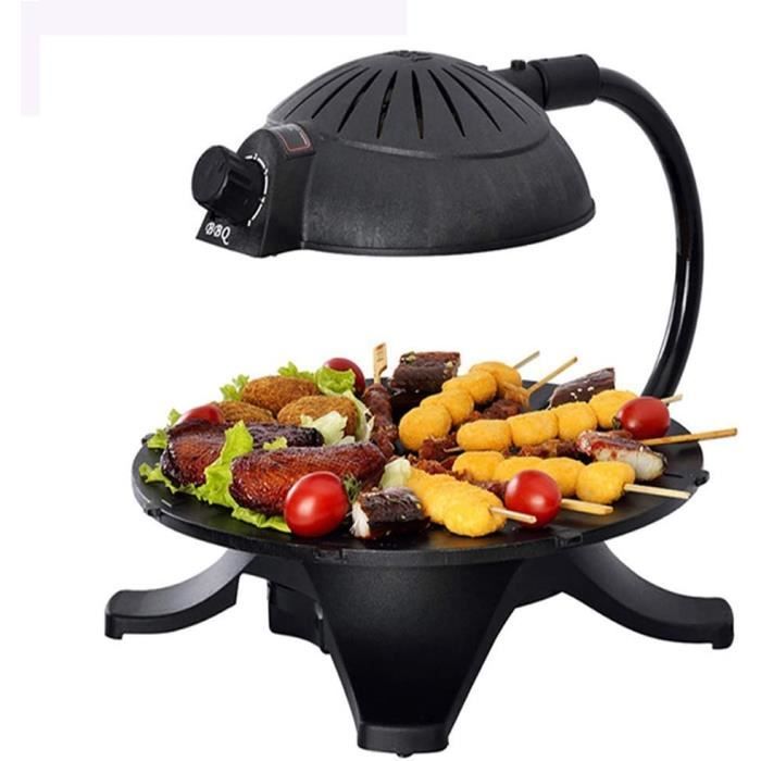 YGB Barbecue sans fumée Barbecue Infrarouge Électrique Grill Grill ...