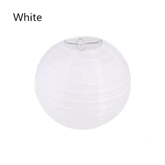 Lanterne de papier,White-10inch--Lanterne Chinoise Élégante En Papier ...