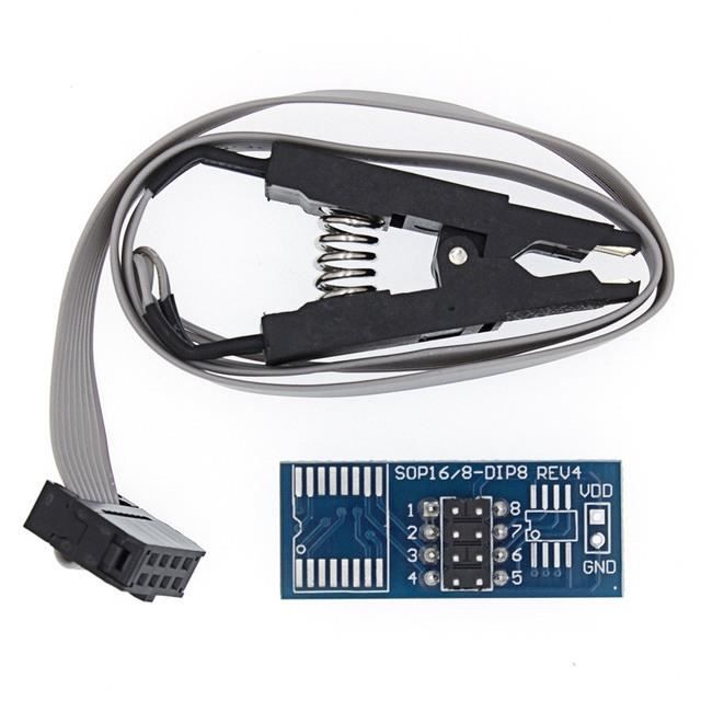 Circuits intégrés,Clip--Module De Programmation Usb, Séries 24 Et 25 ...