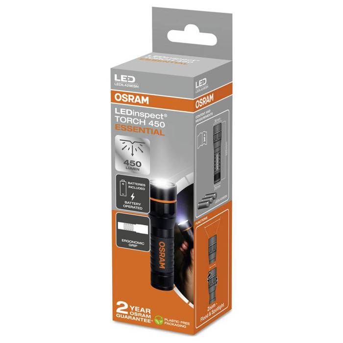 Osram Automotive LEDinspect TORCH 450 ESSENTIAL Lampe de travail ...