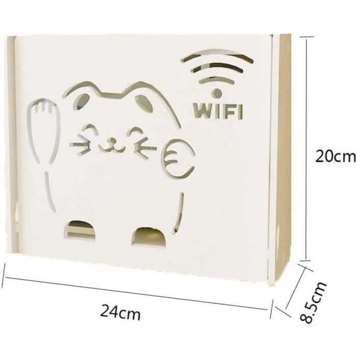 Rangement Box Internet Etagere Murale Tv Rangement Mural Chambre Enfant ...