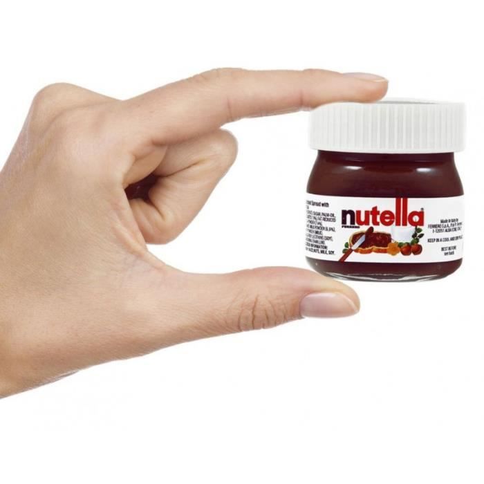 32 petits pots NUTELLA 25gr - Cdiscount Au quotidien