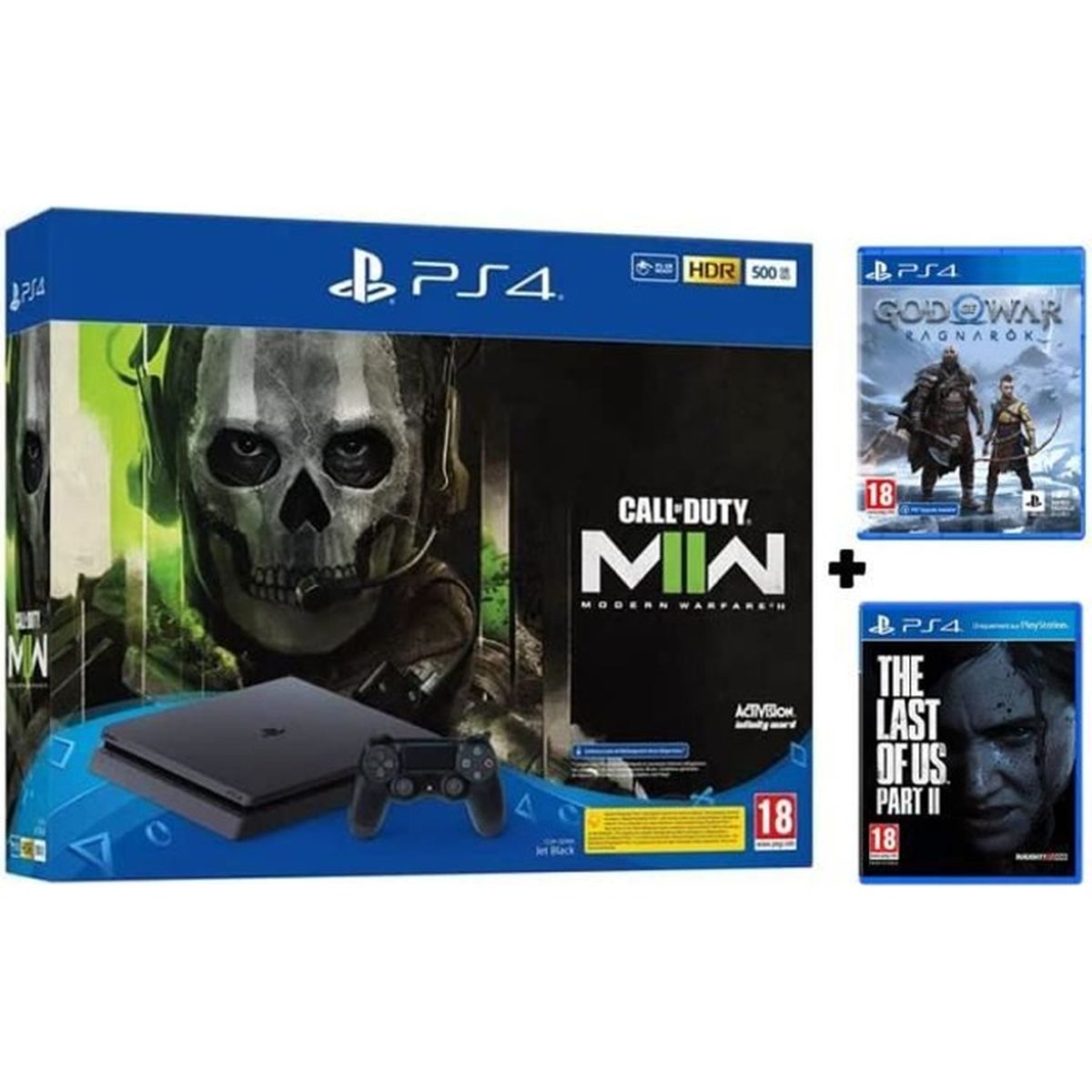 Pack Console Playstation 4 Call Of Duty Modern Warfare Ii God Of War