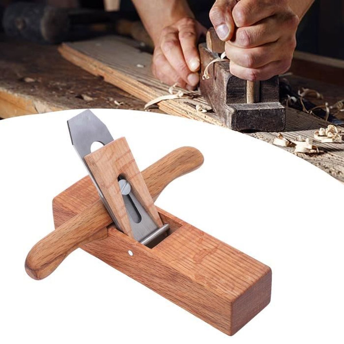 FRA-Outil de rabot Rabot à bois 235 mm banc d'opération manuelle outil ...