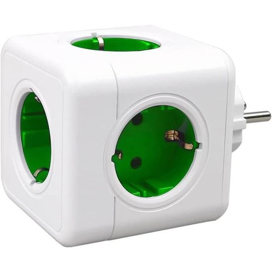 LIWI-Multiprise Murale Cube, Multiprise Cube avec 5 Prises, Chargeur de ...