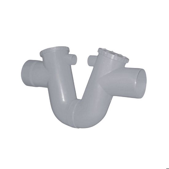 Siphon disconnecteur monobloc pour eaux usées et eaux vannes, F/F 125 ...