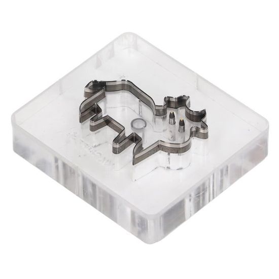 Hililand Matrice de découpe en cuir Coupe du cuir Die Vache Forme ...