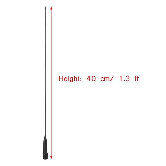 Antenne BNC Head Talkie-walkie double bande 144/430 MHz pour Kenwood Motorola Ve - Cdiscount ...